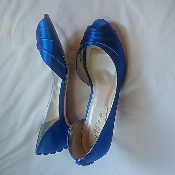 Ellie Wren | Shoes | Ellie Wren Kitten Heel Satin Shoes | Poshmark